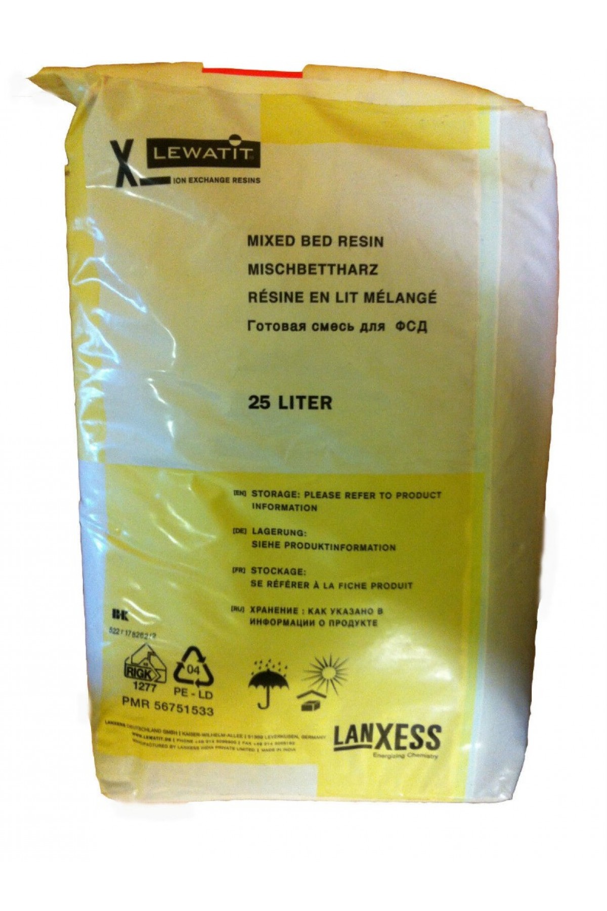 Mixed Bed Lewatit® NM 60 (Saf Su Reçinesi) - Levatit-NM-60