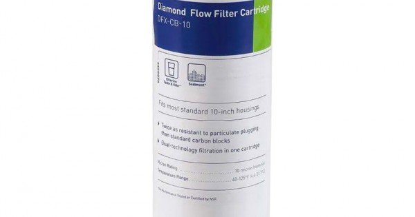 Pentair DFX-CB-10 Diamond Flow 10 Mikron CTO Blok Karbon Filtre ...