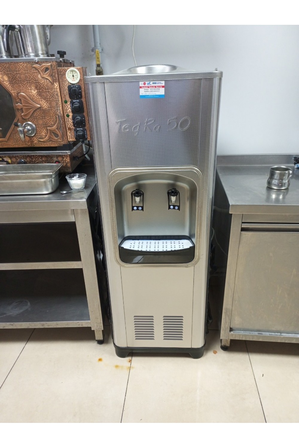 Tegra 50 Soğuk Su Sebili (Arıtmalı & Arıtmasız) - TEG-50-01